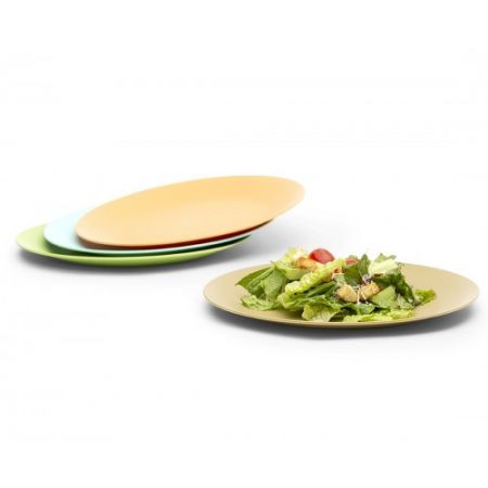 Stokes Set Of Eco PP Dinner Plates 10 Inch - 4Pcs - Makhsoom