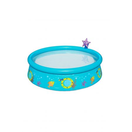 Bestway My First Fast Set Spray Pool 152cm x 38cm - Fish - Makhsoom