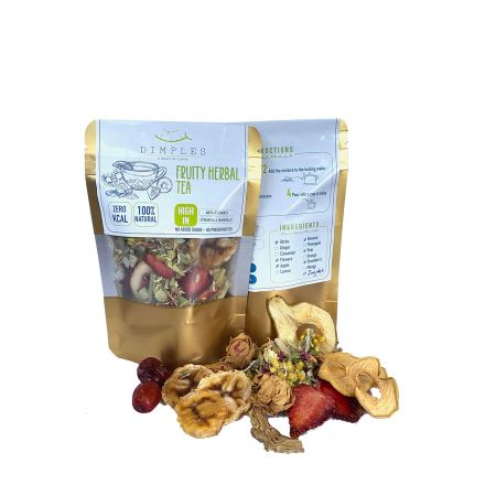 Dimples Fruity Herbal Tea 4 Portions - Makhsoom