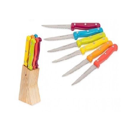 Stokes Milos Set Of Steak Knives 6 Pcs - Makhsoom