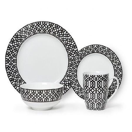 Stokes Gibraltar Set Of Dinnerware 16 Pcs - Makhsoom