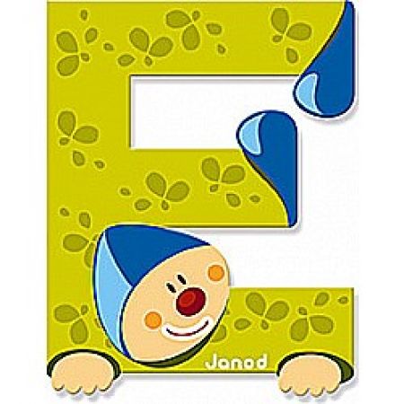 Janod Clown Letter - A - Makhsoom