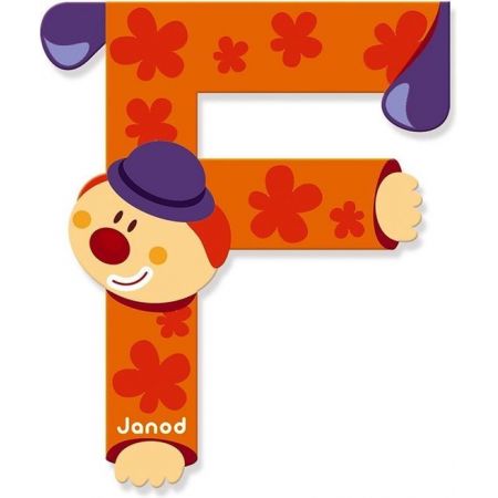 Janod Clown Letter - A - Makhsoom