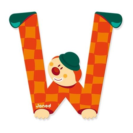 Janod Clown Letter - A - Makhsoom