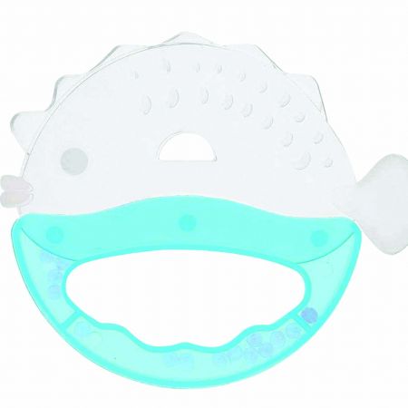 Optimal Silicone Baby Blue Teethers - Bear - Makhsoom