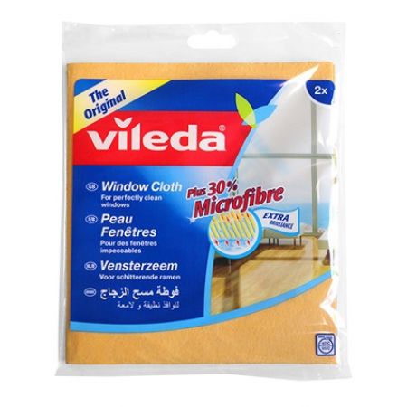 Vileda Window Cloth 2 Pcs - Makhsoom