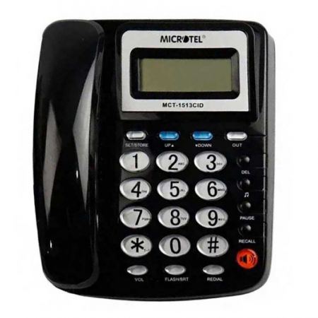 Microtel Telephone - Black - Makhsoom