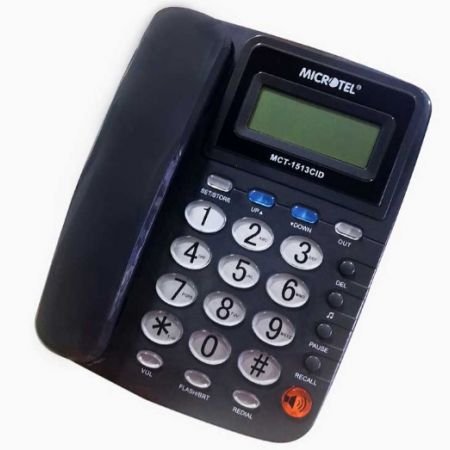 Microtel Telephone - Black - Makhsoom