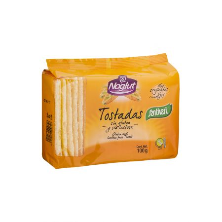 Santiveri Noglut Gluten Free Light Toast 100g - Makhsoom