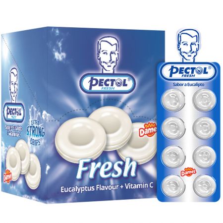 Damel Set Of Pectol Head Candies 8pcs Eucalyptus + ViT.C - 24Packs ...