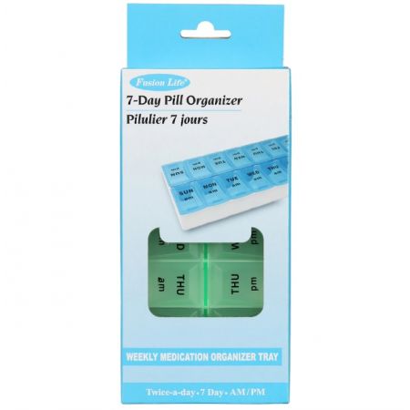Fusion Life 7-Day Pill Organizer - Makhsoom