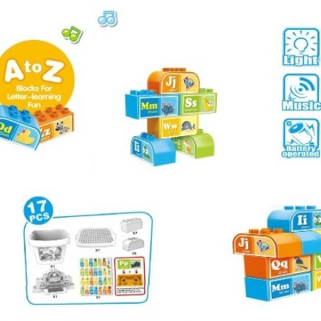 Kids Early Education Bucket Block Play Set - Makhsoom