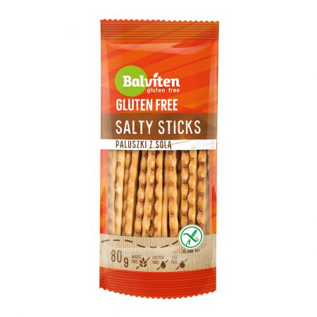 Balviten GLUTEN FREE Box of Salty Sticks 80g - 15 Pcs - Makhsoom