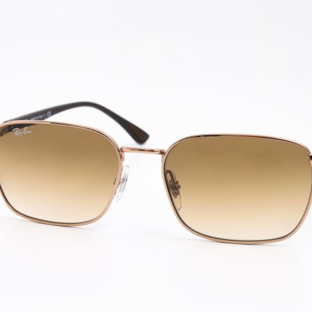 Rayban RB3684 Chromance Bronze Brown Gradient Rectangle Sunglasses ...