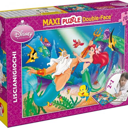 Lisciani Disney Puzzle Maxifloor La Petite Sirene - 108 Pcs - Makhsoom