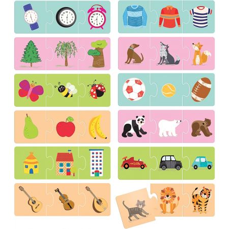 Headu Similar Puzzles - 36 Pcs - English - Makhsoom