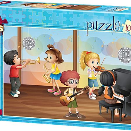 Art Puzzle Kids The Mini Orchestra - 100 Pcs - Makhsoom