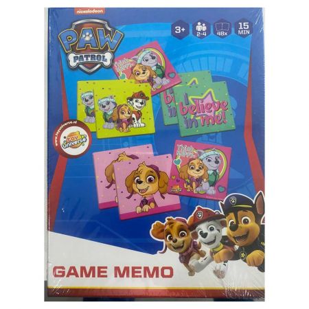 Nickelodeon Paw Patrol Game Memo 48 Pcs - Makhsoom