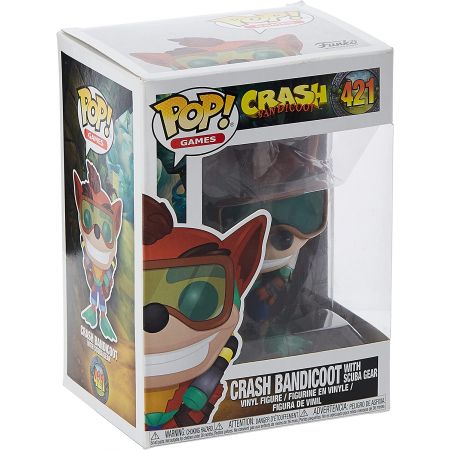 Funko Pop Games Crash Bandicoot S2 Crash With Scuba - Makhsoom