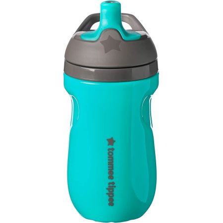 Tommee Tippee Insulated Sportee Toddler Water Bottle Aqua - 266 ml ...