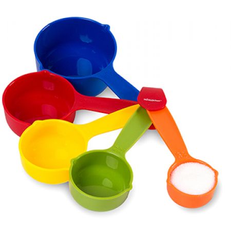 Set Of Multicolor Measuring Cups 5 Pcs - Makhsoom