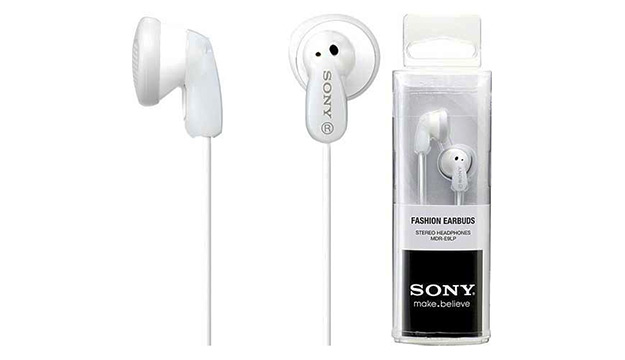 Sony MDR-E9LP In-Ear Stereo Headphones - Black - Makhsoom