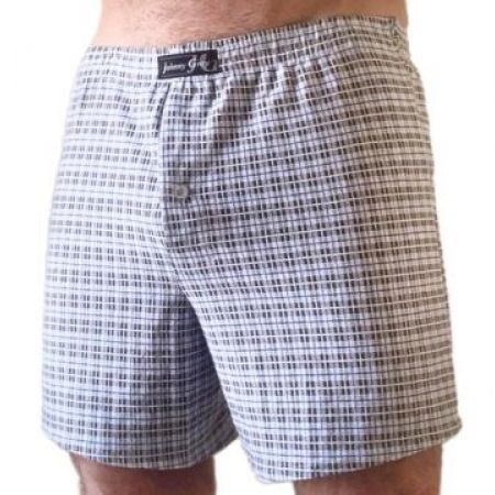 Johnny Grey Boxer Short For Men - Size: Medium - Makhsoom