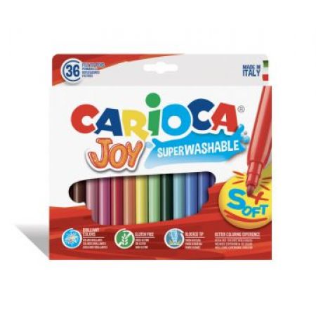 Carioca Fine Tip Felt Tip Pens Joy 36 Pcs - Makhsoom