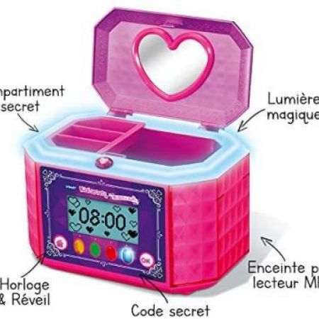 Vtech Kididreams Secret Safe Treasure Chest - French - Makhsoom
