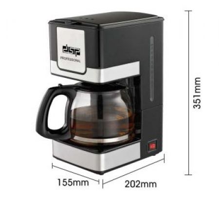 DSP Universal Household Espresso Coffee Machine KA3024 - Makhsoom