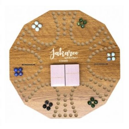 Jakaroo Wooden Board Game For 6 Players - Makhsoom