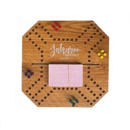 Jakaroo Mini Wooden Board Game For 4 Players - Makhsoom