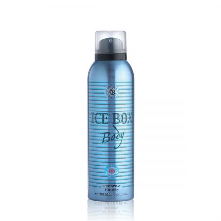 New Brand Ice Box Body Deo For Men - 200 ml - Makhsoom