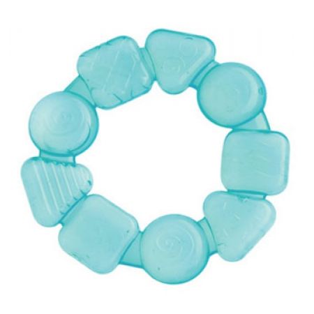 Bebedor Can Be Cooled Water Teether Circle Design - Blue - Makhsoom