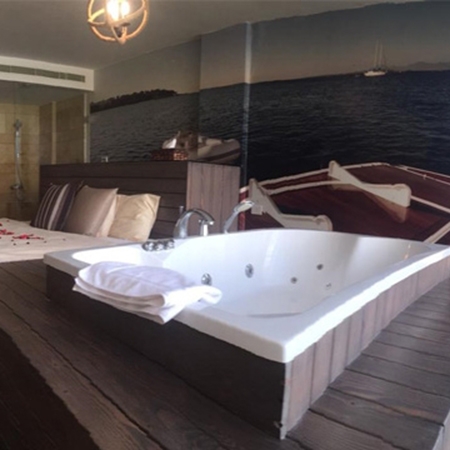 1-Night Stay For 2 in a Yacht Bungalow With Open Air Jacuzzi ...
