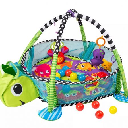 Family Turtle Activity Gym & Ball Pit 88967F - Makhsoom