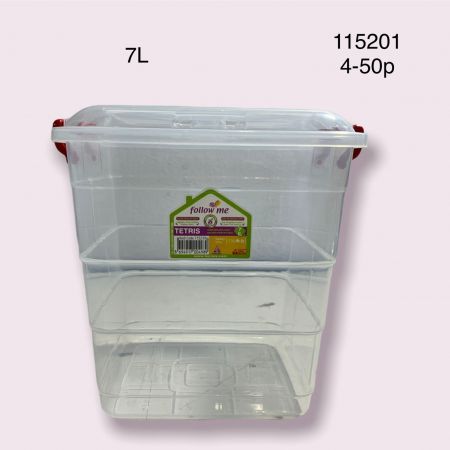 Plastic Storage Box - 7 L - Makhsoom