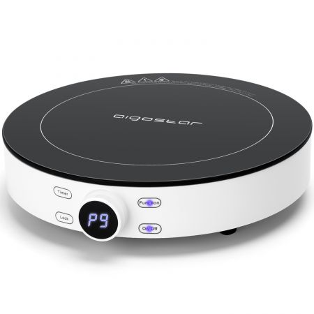 Aigostar Cookmate Circular Induction Cooker 2000 W - Makhsoom