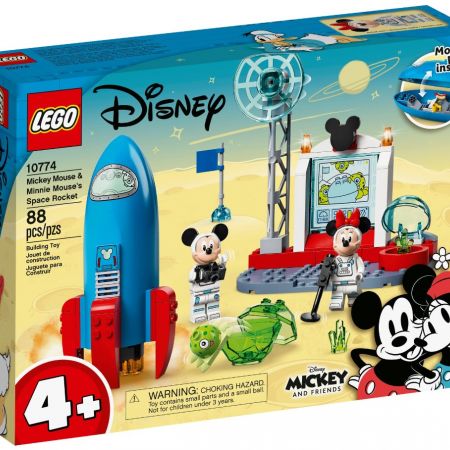 Lego 10774 Disney Mickey Mouse & Minnie Mouse Space Rocket 88 Pcs 4 ...