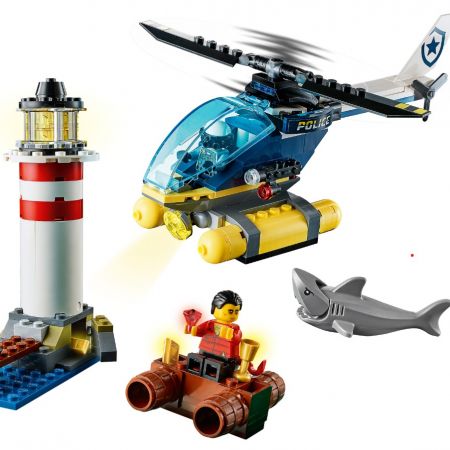 Lego 60274 Police Lighthouse Capture 189 Pcs 5+ Years - Makhsoom