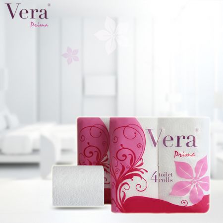 Vera Pack of Toilet Roll - 4 Rolls - Makhsoom