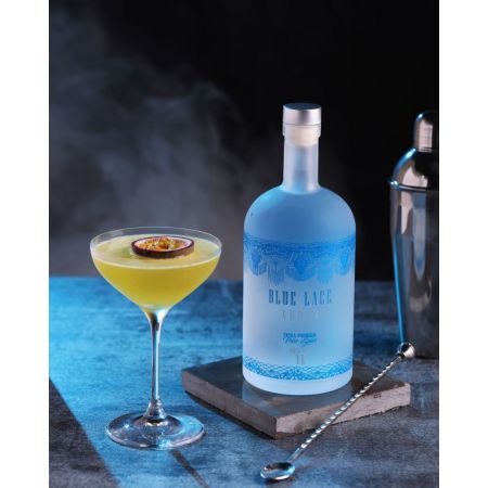 Blue Lace Vodka Extra Premium Pure Grain 1 L - Makhsoom