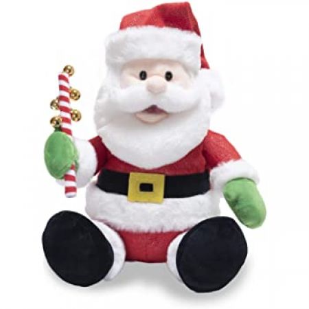 Cuddle Barn Holiday Light Boppers Santa - 25 cm 18+ Months - Makhsoom