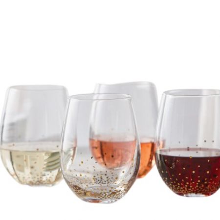 Stokes Set of Bulles Stemless Glass - 4 Pcs - Makhsoom