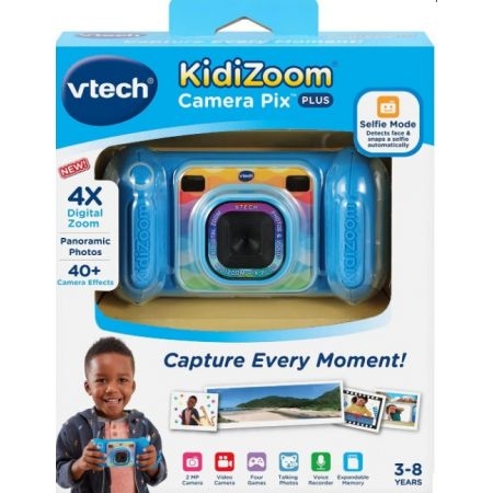 Vtech KidiZoom Camera Pix Plus Blue - English - Makhsoom