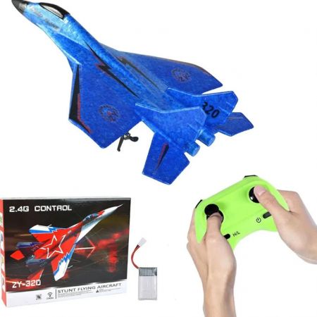 Stunt Flying Aircraft Plane ZY-320 - Assorted Color 1 Pc - Makhsoom