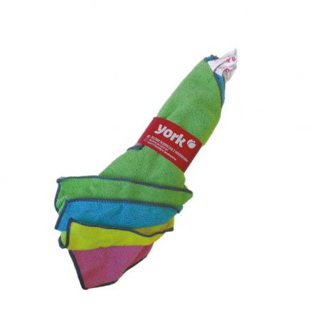 York Microfiber Cloth Pack Of 4 Pcs - Makhsoom