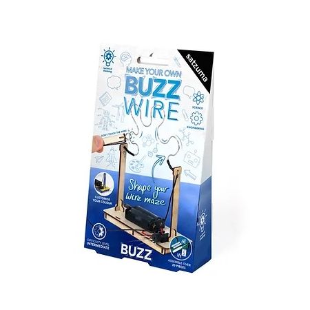 Satzuma Make Your Own Wooden Buzz Wire 7+ Years - Makhsoom