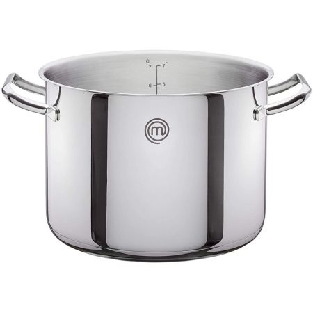 MasterChef Stock Pot With Lid 24 cm - 7.8 L - Makhsoom