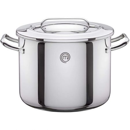 MasterChef Stock Pot With Lid 24 cm - 7.8 L - Makhsoom